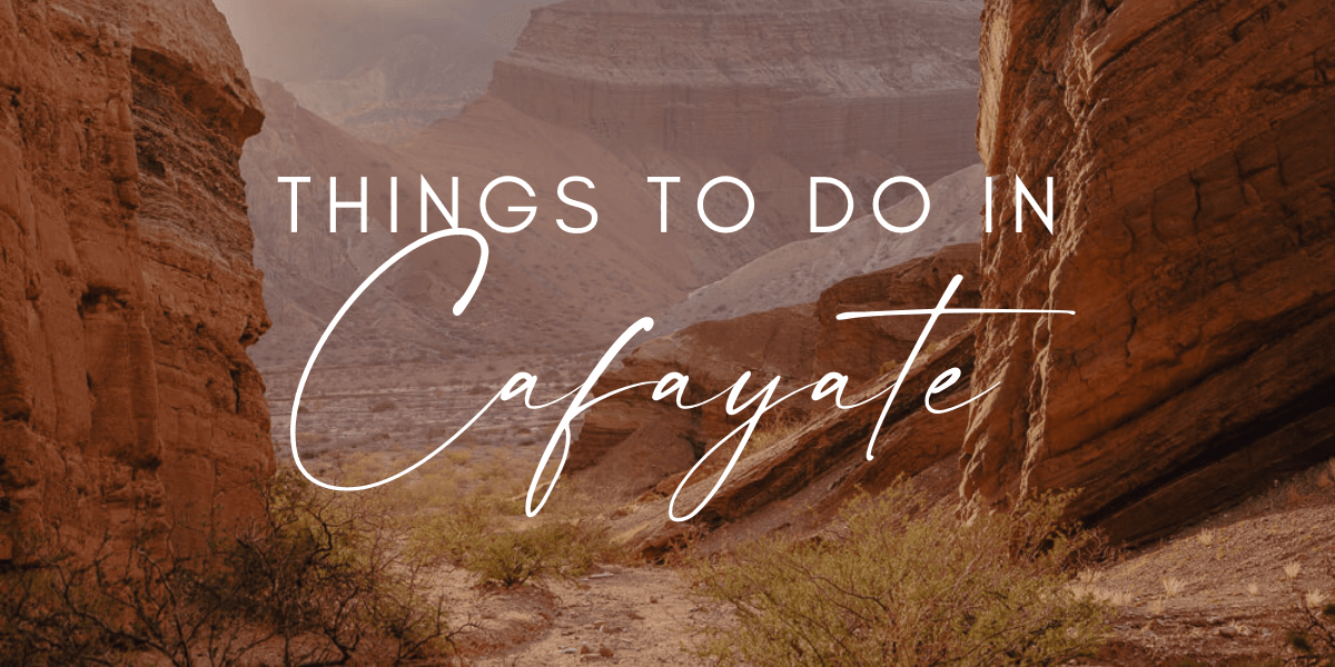 Things to do in Cafayate, Argentina