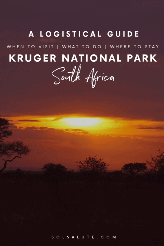 A Complete Guide to Visiting Kruger National Park, South Africa